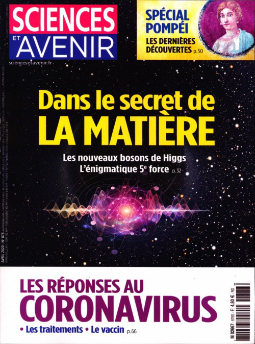 Sciences et Avenir entre matière noire et coronavirus | unionpresse.fr