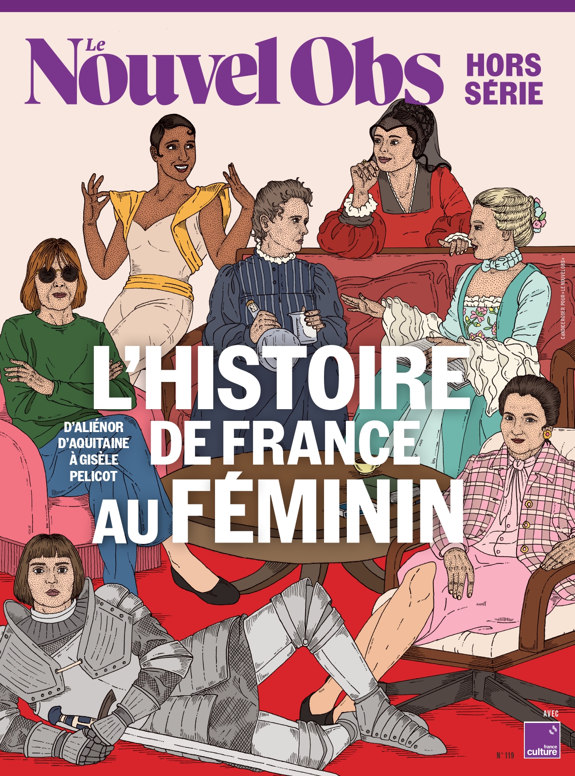 Le Nouvel Obs fait rayonner l’Histoire de France au féminin | unionpresse.fr