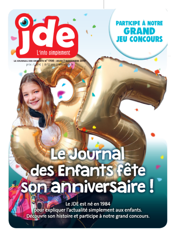 Le Journal des Enfants fête ses 35 ans | unionpresse.fr