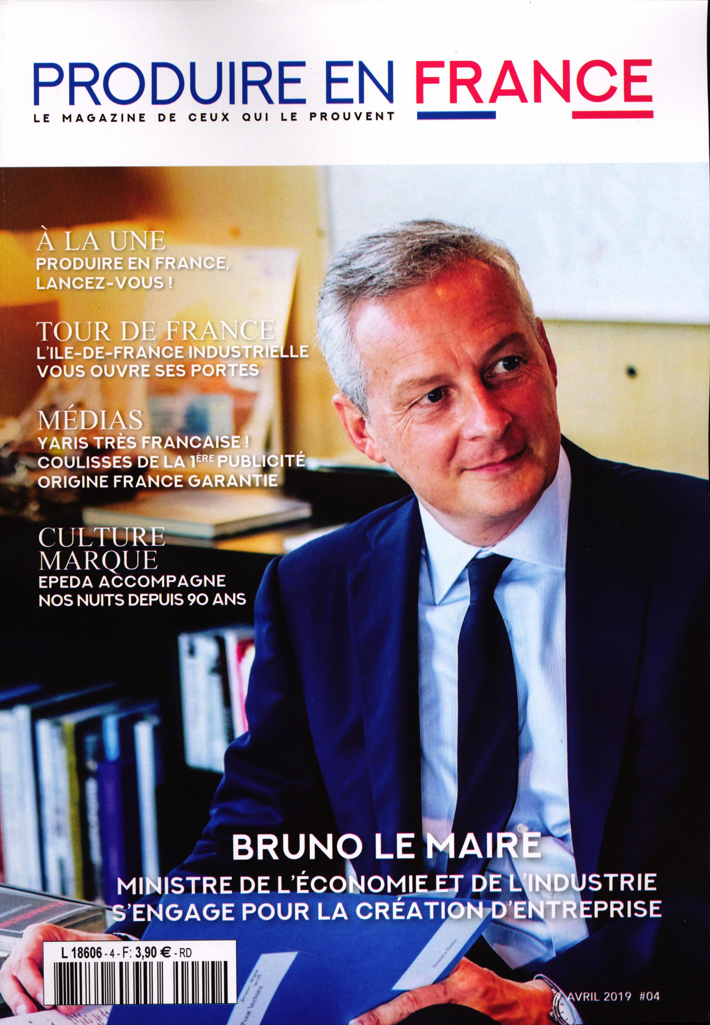 Bleu, blanc, rouge, voici le nouveau Produire en France | unionpresse.fr