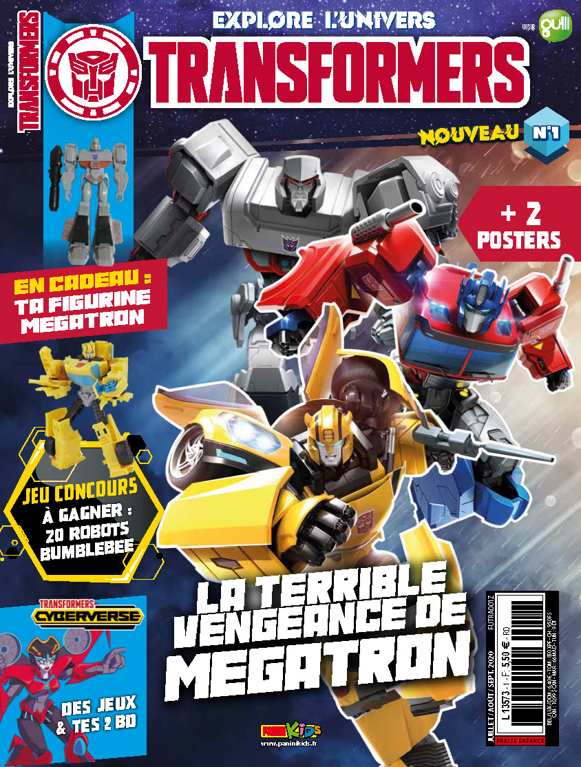 Explore l'Univers Transformers avec le nouveau magazine Panini ...
