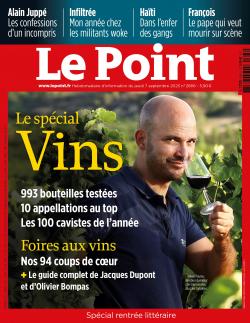 Le Point publie son incontournable numéro spécial Vins | unionpresse.fr